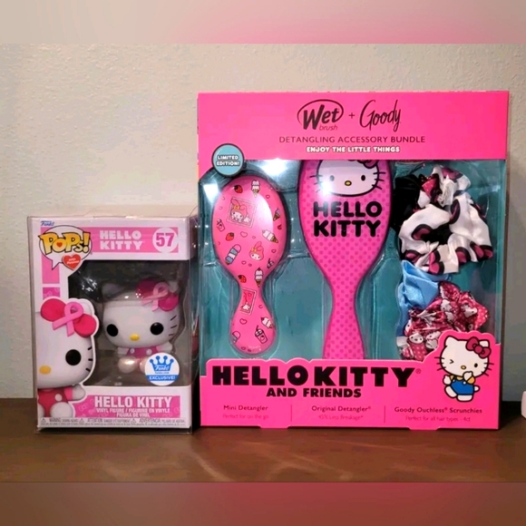 Funko | Other | Funko Pop Hello Kitty Breast Cancer Awareness 57 Wet ...